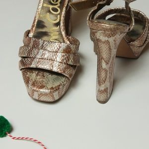 Sam Edelman | Shoes | Sam Edelman Taryn Platform Ankle Strap Pumps | Poshmark